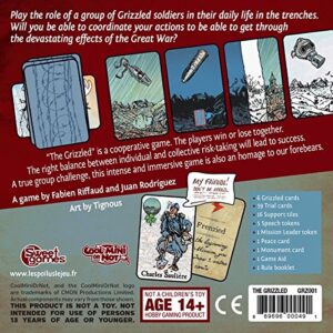 The Grizzled Cooperative Card Game, 10 years +