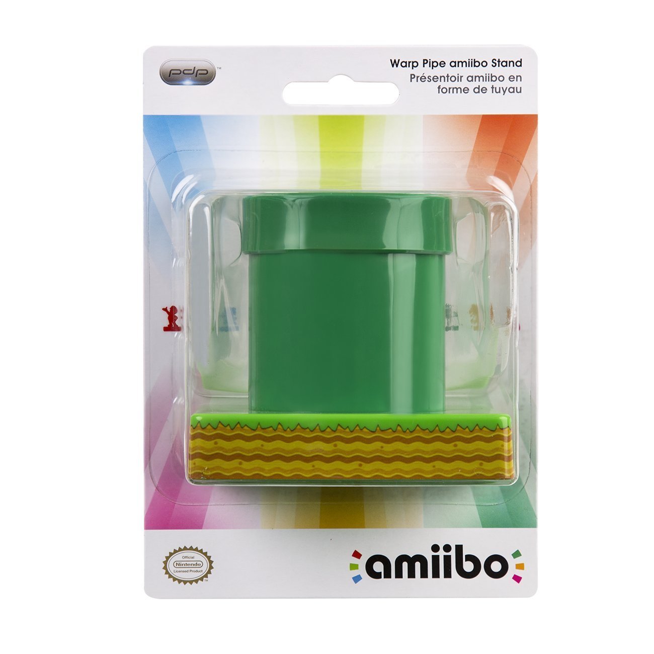 PDP Super Mario Pipe Amiibo Figure Stand