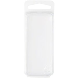 collecting warehouse clear plastic clamshell package/storage container, 3.06" h x 1.25" w x 1" d, pack of 50