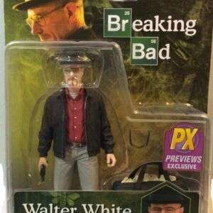 Breaking Bad Px Previews Exclusive Walter White Collectible Figure In Grey Khakis Including Bag Of Blue Stuff by Breaking Bad