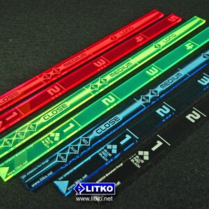 LITKO Fire Gauge | Ruler | Shooting Gauge | Compatible with Star Wars: Armada (Fluorescent Green)