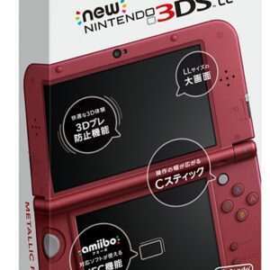 New Nintendo 3dsll Metallic Red