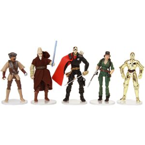 Protech AFS-1C Clear Action Figure Stands for Modern, 1995 - Present, 3.75" Star Wars Figures, 2" Wide, 3/32" Peg, 100-Pack