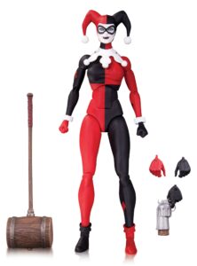 dc collectibles dc comics icons: harley quinn: no man's land action figure