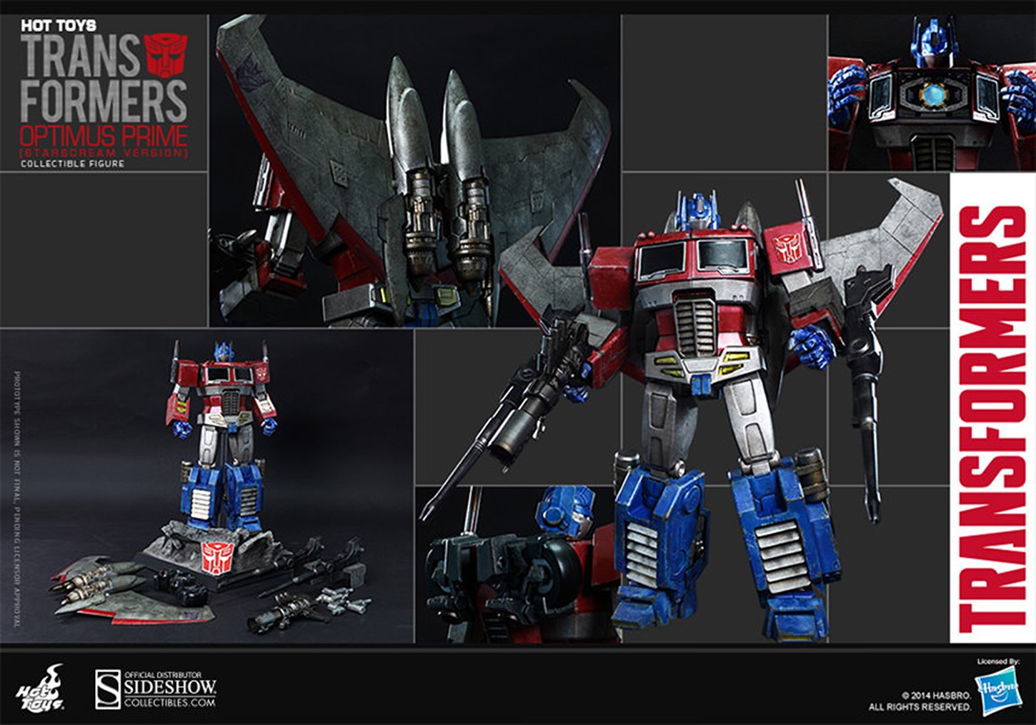 Transformers Generation 1 Optimus Prime (Starscream Version)(Special Edition) (Sideshow Collectibles Exclusive)