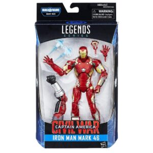 marvel 6-inch legends series iron man mark 46 figure