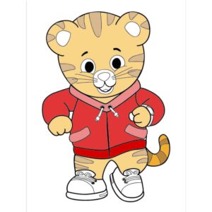 Daniel Tiger Coloring and Activity Book with Stickers