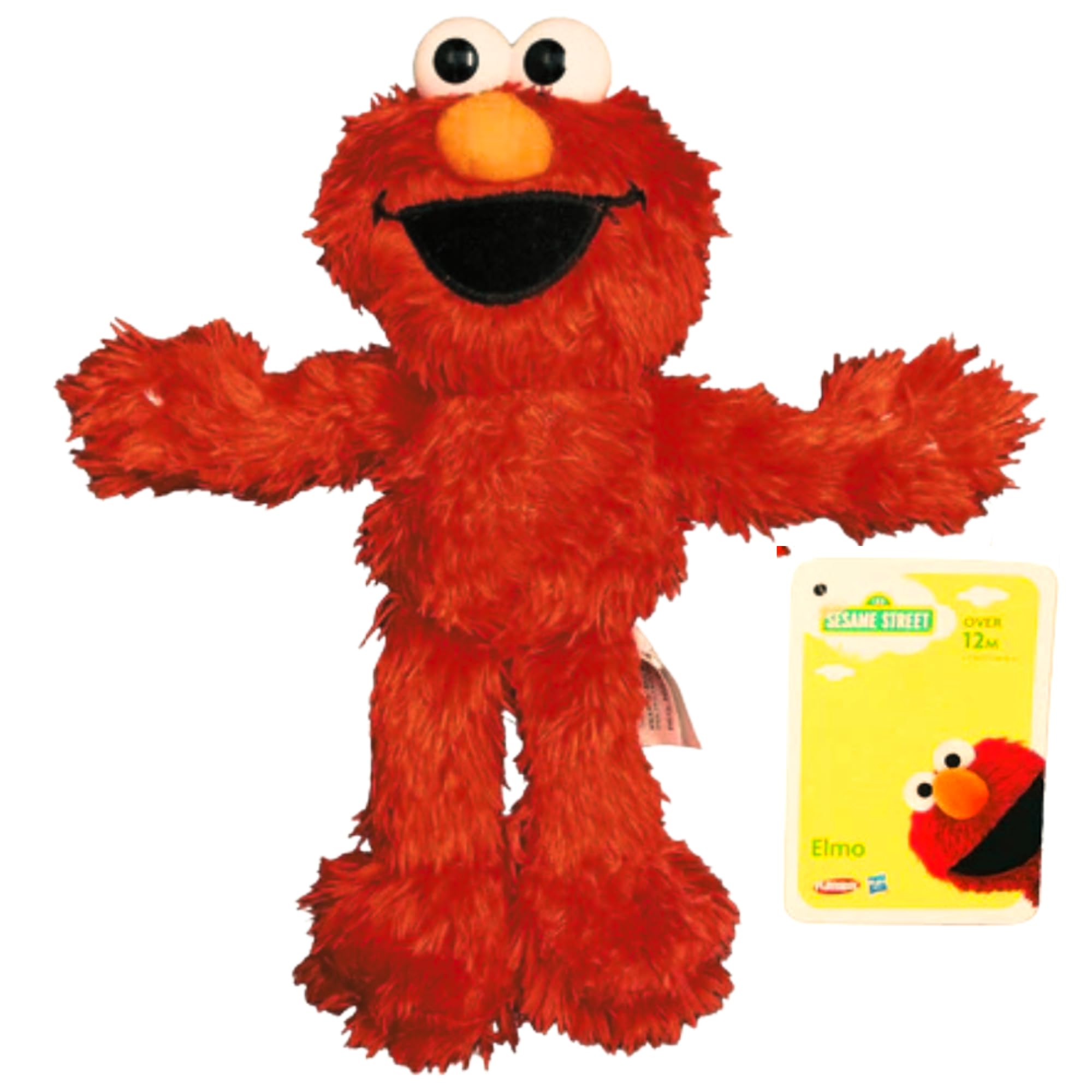 Sesame Street 6" 15cm - 8" 20cm Super Soft Gift Quality Plush Toy (8" 20cm Elmo)