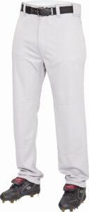 rawlings | ybp31sr baseball pants | semi-relaxed fit | white | youth large