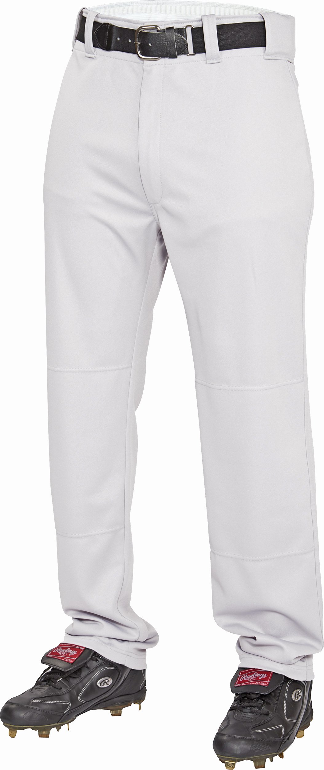 Rawlings | YBP31SR Baseball Pants | Semi-Relaxed Fit | White | Youth Large