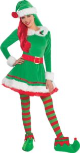 amscan adult elf costume