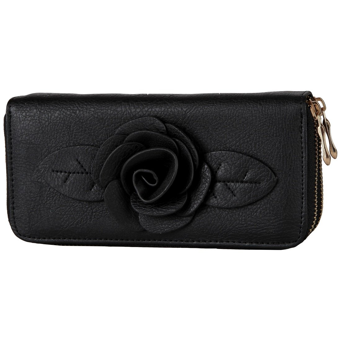 Home-X Rosette Wallet Black