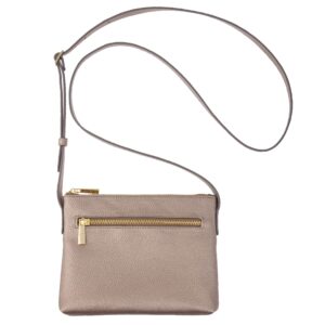 karma gifts, bronze crossbody bag, 7. 5" l x 6" h