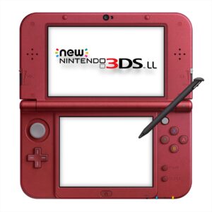 new nintendo 3dsll metallic red