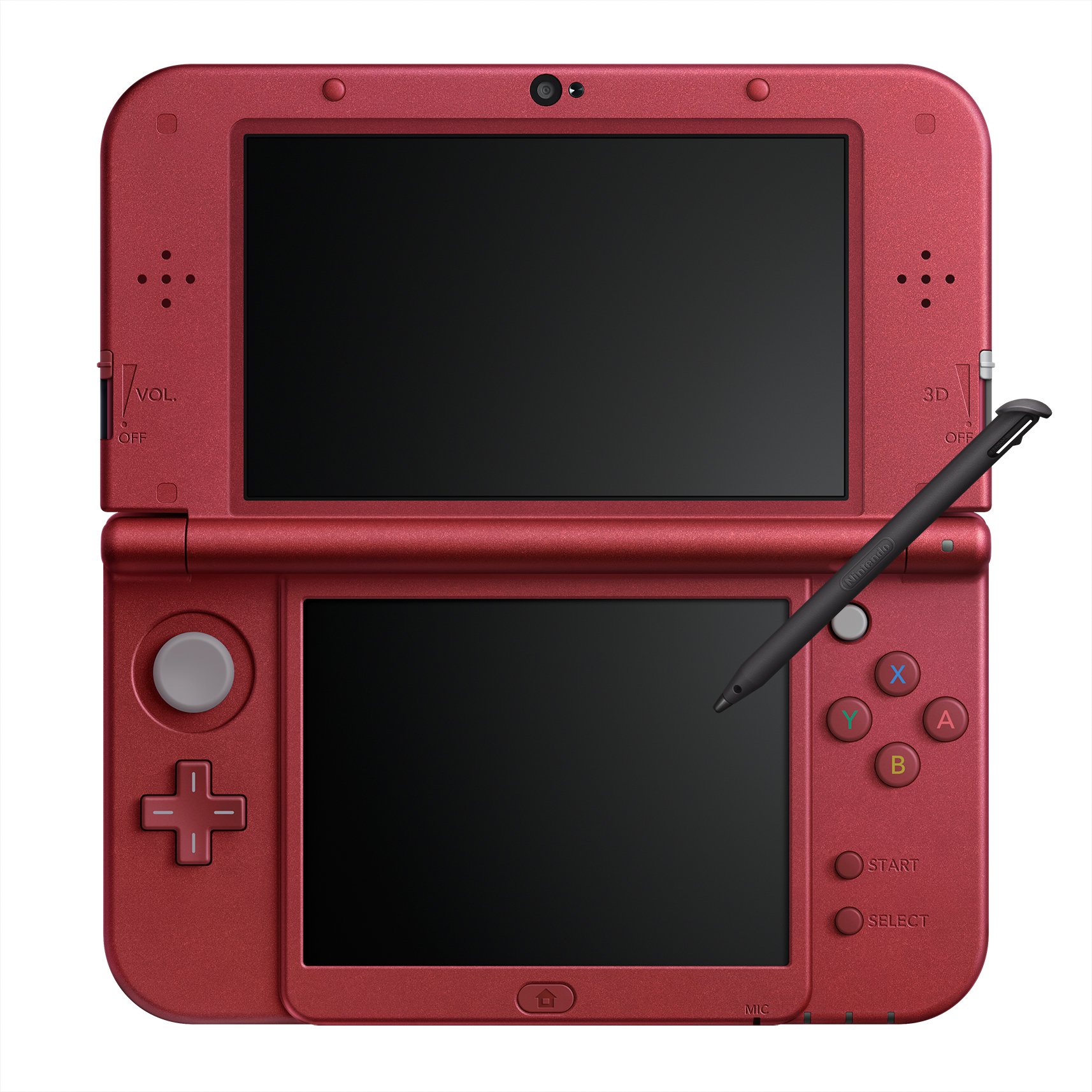 New Nintendo 3dsll Metallic Red