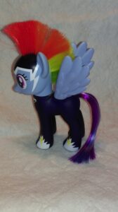 my little pony friendship is magic power ponies zapp tonnerre rainbow dash exclusive figure