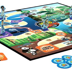 Pressman Wild Kratts Race Around the World Board Game Multicolor, 5"