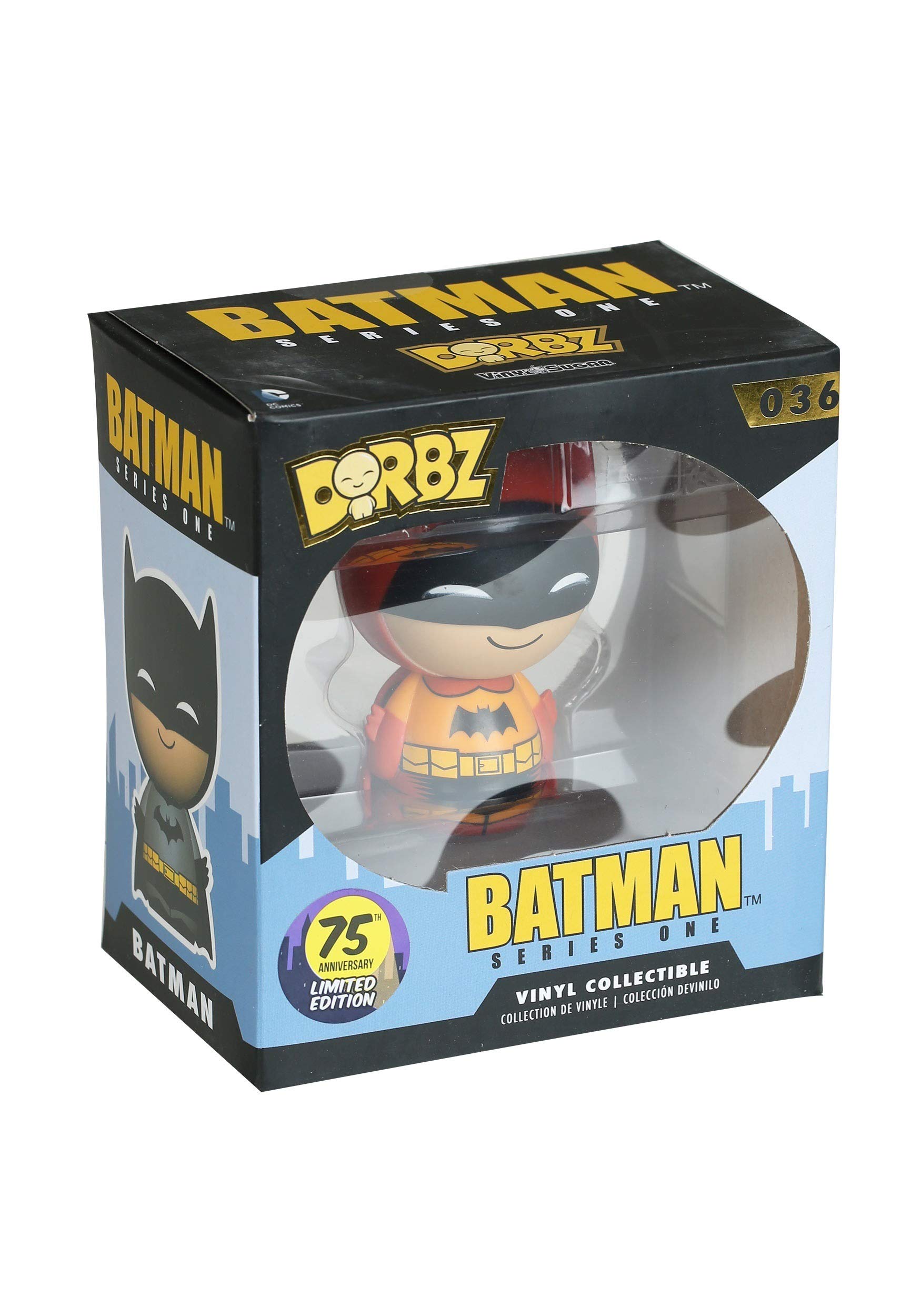 Funko Dorbz: Batman 75th Colorways Action Figure, Orange