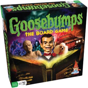 goosebumps the board game - family board game - based on books and movie - easy and entertaining to play - for 2-6 players - ages 8 and up