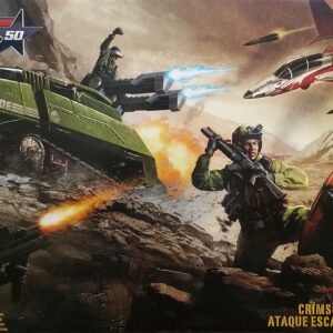 G.I. Joe 50th Anniversary Crimson Strike Set with Cobra Scythe & GI Joe Chimera & 4 Action Figures (2015 SDCC Comic-Con Exclusive)