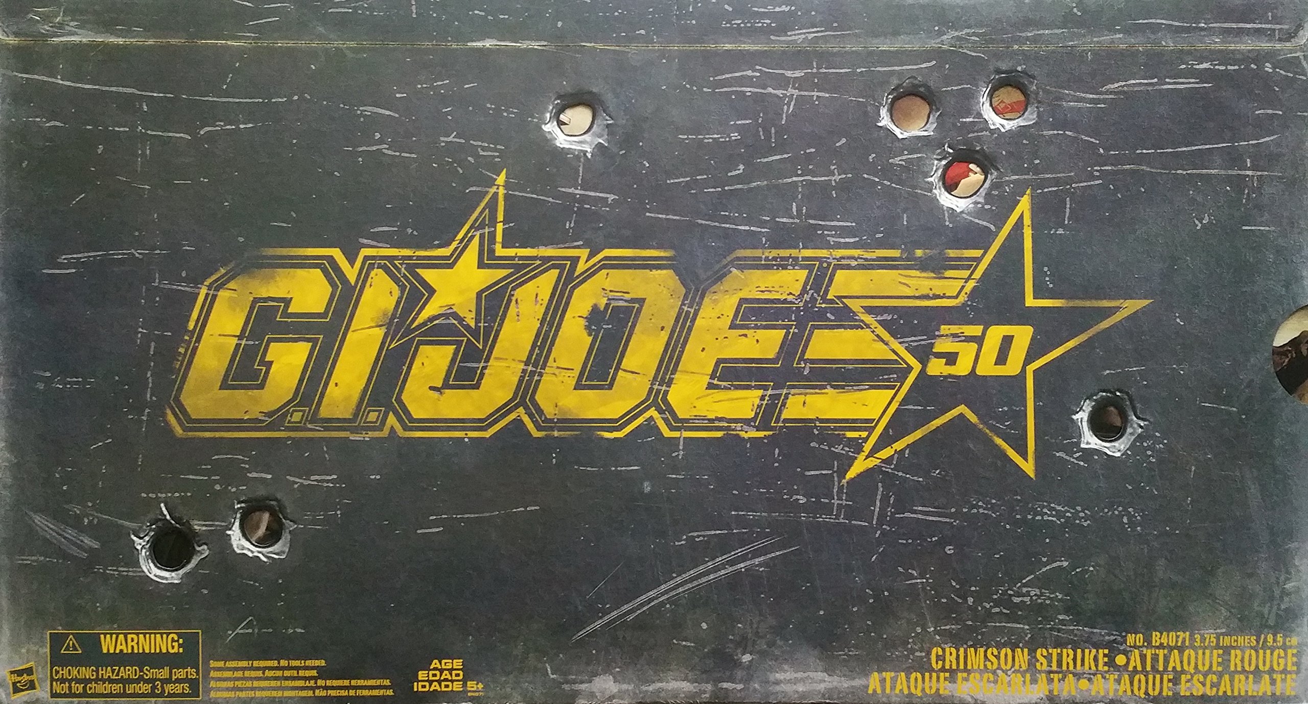 G.I. Joe 50th Anniversary Crimson Strike Set with Cobra Scythe & GI Joe Chimera & 4 Action Figures (2015 SDCC Comic-Con Exclusive)