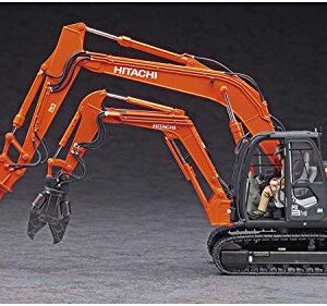 Hasegawa HSW04 1:35 Scale Hitachi Double Arm Construction Machine Astaco Neo Plastic Model