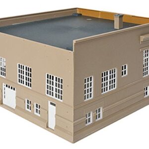 Walthers Cornerstone HO Scale Model Public Library Kit, 8-1/2 x 6-1/2 X 4-3/4" 21.5 x 16.5 x 12cm