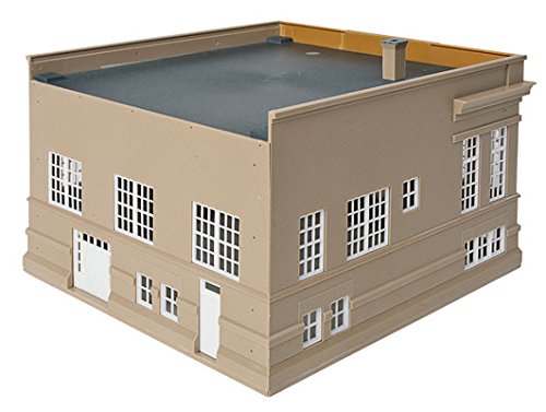 Walthers Cornerstone HO Scale Model Public Library Kit, 8-1/2 x 6-1/2 X 4-3/4" 21.5 x 16.5 x 12cm