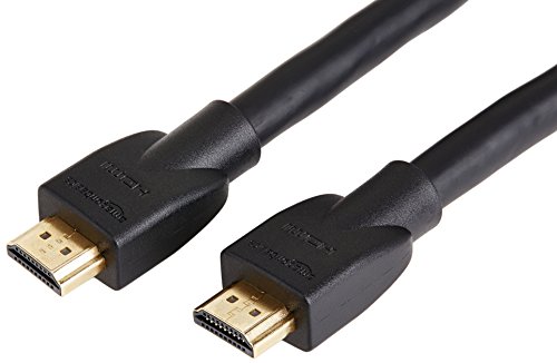 Amazon Basics CL3 Rated High Speed 4K HDMI Cable (18Gbps, 4K/60Hz) - 15 Feet, Black