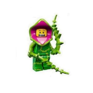 LEGO minifigs [Series 14] Plant Monster ¦ Bonus (one Mini fig Head) with