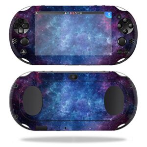 mightyskins skin compatible with sony ps vita (wi-fi 2nd gen) wrap cover sticker skins nebula