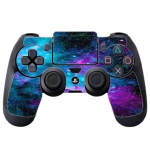 trendy accessories nebula galaxy space design pattern print ps4 dualshock4 controller vinyl decal sticker skin