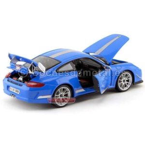 Bburago 11036BL Porsche 911 GT3 RS 4.0 Blue 1/18 Diecast Car Model