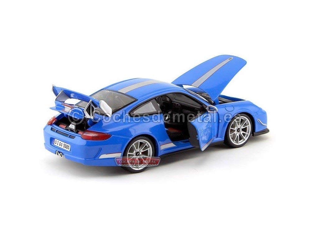 Bburago 11036BL Porsche 911 GT3 RS 4.0 Blue 1/18 Diecast Car Model