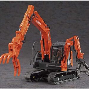 Hasegawa HSW04 1:35 Scale Hitachi Double Arm Construction Machine Astaco Neo Plastic Model