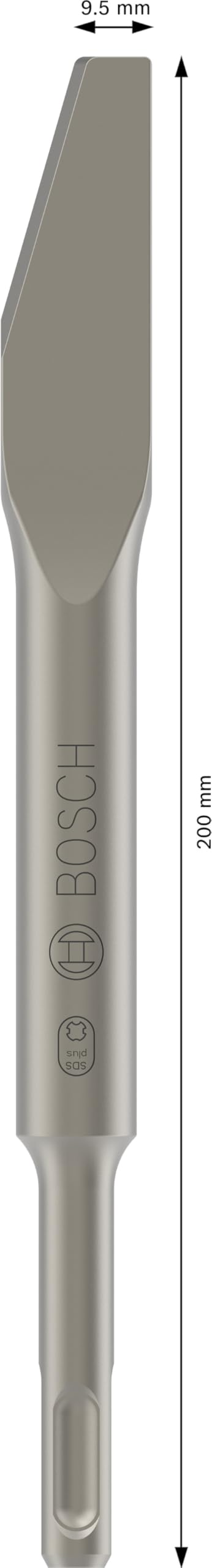 Bosch 2608690201 Mortar Chisel Sds-Plus 7.87inx9, 5mm