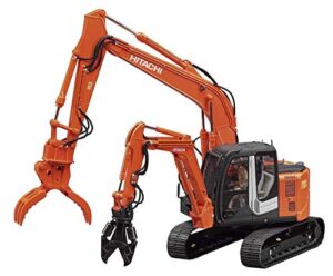 hasegawa hsw04 1:35 scale hitachi double arm construction machine astaco neo plastic model