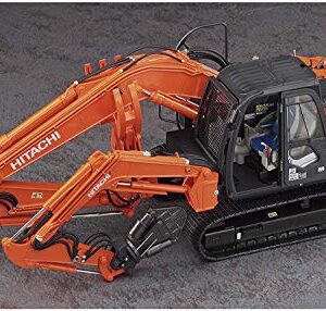 Hasegawa HSW04 1:35 Scale Hitachi Double Arm Construction Machine Astaco Neo Plastic Model