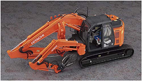 Hasegawa HSW04 1:35 Scale Hitachi Double Arm Construction Machine Astaco Neo Plastic Model