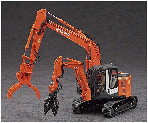 Hasegawa HSW04 1:35 Scale Hitachi Double Arm Construction Machine Astaco Neo Plastic Model