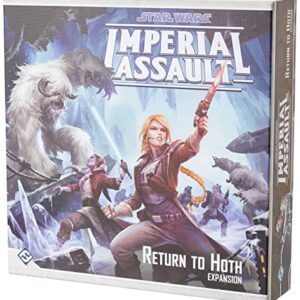 Star Wars Imperial Assault Board Game Return to Hoth EXPANSION - Epic Sci-Fi Miniatures Strategy Game for Kids and Adults, Ages 14+, 1-5 Players, 1-2 Hour Playtime, Made by Fantasy Flight Games