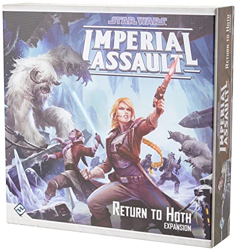 Star Wars Imperial Assault Board Game Return to Hoth EXPANSION - Epic Sci-Fi Miniatures Strategy Game for Kids and Adults, Ages 14+, 1-5 Players, 1-2 Hour Playtime, Made by Fantasy Flight Games