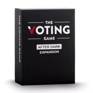 the voting game after dark expansion - 100 new cards for the hilarious adult party game about finding out who your friends are - for college students, fun parties & board games night with your group