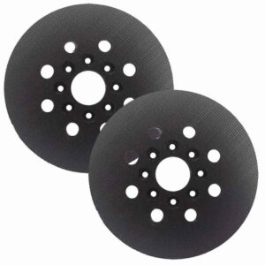 superior pads and abrasives rsp42 5 inch diameter 8 vacuum holes hook and loop sanding pad replaces bosch 2610955945 and rs034 2 per pack