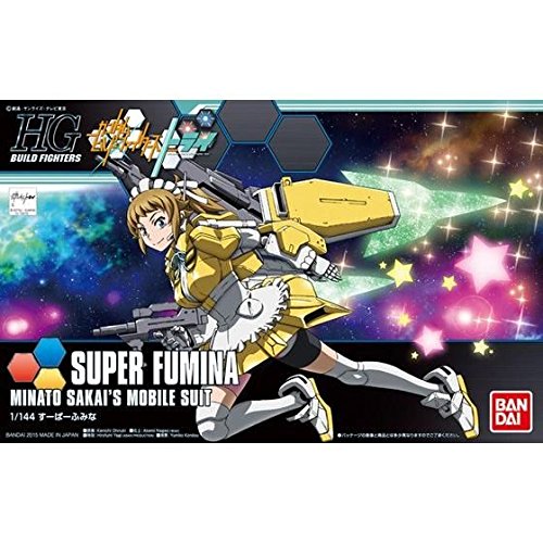 Bandai Hobby HGBF 1/144 Super Fumina Gundam Build Fighters Try Model Kit