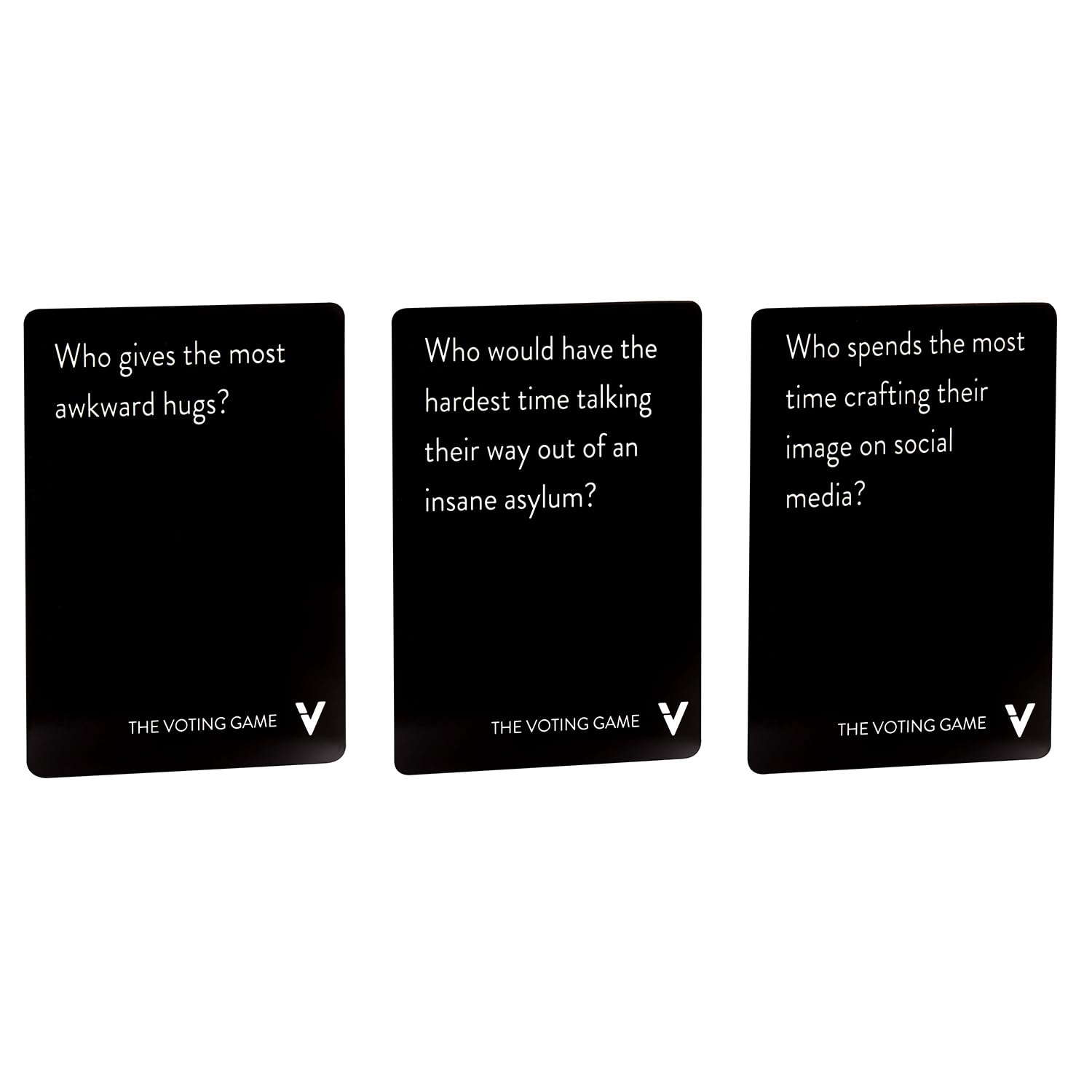 The Voting Game After Dark Expansion - 100 New Cards for The Hilarious Adult Party Game About Finding Out Who Your Friends are - for College Students, Fun Parties & Board Games Night with Your Group