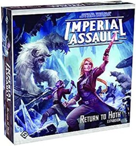 star wars imperial assault board game return to hoth expansion - epic sci-fi miniatures strategy game for kids and adults, ages 14+, 1-5 players, 1-2 hour playtime, made by fantasy flight games