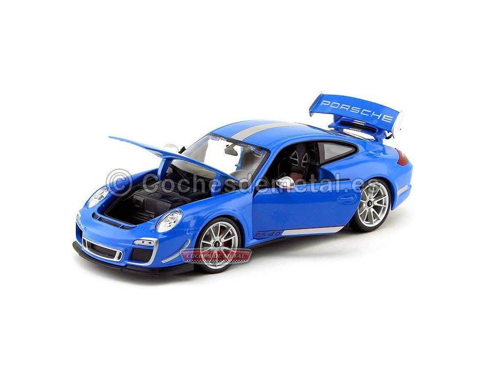 Bburago 11036BL Porsche 911 GT3 RS 4.0 Blue 1/18 Diecast Car Model