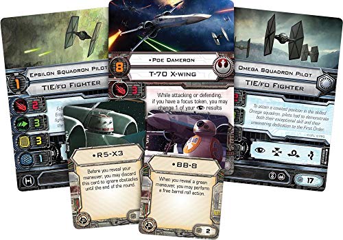 Atomic Mass Games Star Wars X-Wing 1st Edition Miniatures Game The Force Awakens CORE SET | Strategy Game for Adults and Teens | Ages 14+ | 2 Players | Average Playtime 45 Minutes | Made by Atomic Mass Games