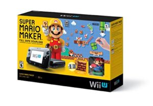 super mario maker console deluxe set - nintendo wii u (canada import)